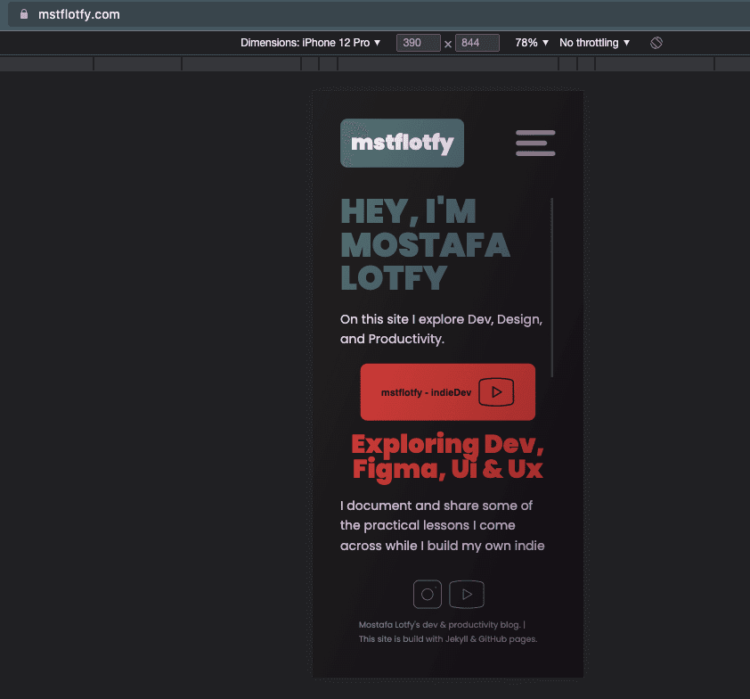 Figma to HTML & CSS - How I coded my first website | mstflotfy